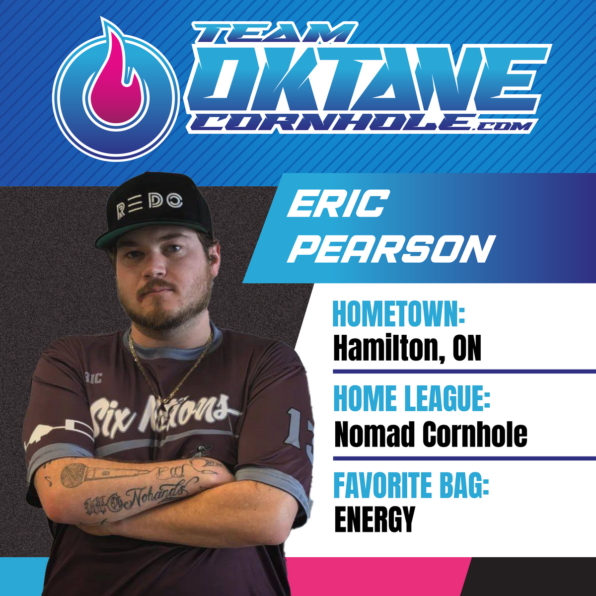 Eric Pearson – Oktane Cornhole Gear